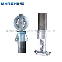 China Explosion Proof Aluminum Gin Pole Tubular For Antenna Tower for sale