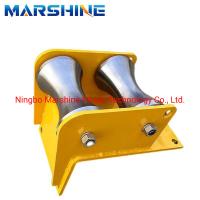 China Alloy Steel Cable Roller Heavy Duty Wheel Pay Off Pulley for sale