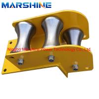 China Alloy Steel Cable Roller Heavy Duty Wheel Pay Off Pulley for sale
