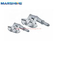 China Wire Rope Pulling Gripper Earth Wire Self-Gripping Clamps  With Gloden Finish for sale