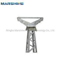 China Aluminum Antenna Tower Gin Pole Erection Tool For Transmission Line Construction for sale