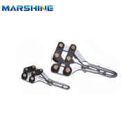 China Round Steel Rope Cable Wire Gripper Automatic Come Along Clamp for sale