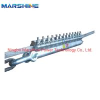 China Round Strand Wire Grippers Rope Steel Come Along Clamp For Tightening for sale