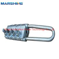China Round Strand Wire Grippers Rope Steel Come Along Clamp For Tightening for sale