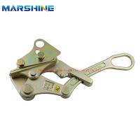 China Aluminum Alloy Insulated Conductor Gripper Come Along Clamps For Wire Mesh for sale