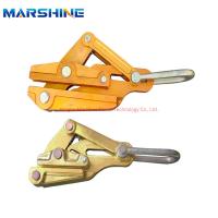 China Aluminum Alloy Insulated Conductor Gripper Come Along Clamps For Wire Mesh for sale