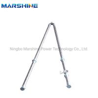 China High Strength Aluminum Alloy Electric Power Tubular A-Shape Lattice Mast Tower Gin Pole for sale