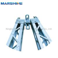 China High Strength Aluminum Alloy A-Shape Lattice Gin Pole Transmission Line Construction For Electric Power for sale