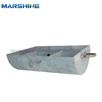 China Heavy DutyTransmission Overhead Line Aluminum Alloy A-Shape Lattice Structure Holding Pole for Tower Erection for sale