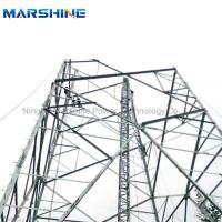 China Heavy DutyTransmission Overhead Line Aluminum Alloy A-Shape Lattice Structure Holding Pole for Tower Erection for sale