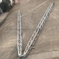 China Heavy DutyTransmission Overhead Line Aluminum Alloy A-Shape Lattice Structure Holding Pole for Tower Erection for sale