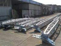 China Steel Inner-Suspended Gin Pole For Tower Construction And Design for sale