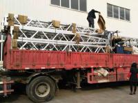 China Steel Inner-Suspended Gin Pole For Tower Construction And Design for sale