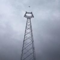 China Steel Inner-Suspended Gin Pole For Tower Construction And Design for sale