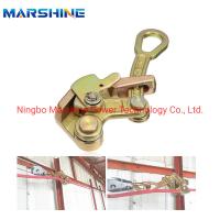 China 3Ton Flexible Rope Wire Cable Grippers Self Gripping Come Along Clamp for sale