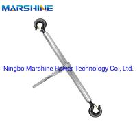China Double Hook Turnbuckle Wire Steel Cable Tightener Stainless Steel Sleeve Type for sale