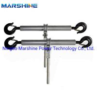 China Double Hook Turnbuckle Wire Steel Cable Tightener Stainless Steel Sleeve Type for sale