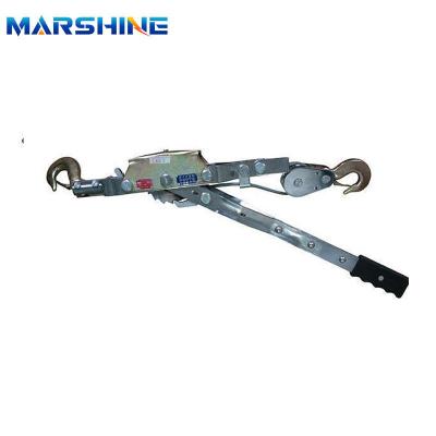China Metal Tightener Hand Cable Puller Ratchet Chain Hoist Tackle Block For Precise Pulling for sale