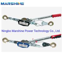 China Metal Tightener Hand Cable Puller Ratchet Chain Hoist Tackle Block For Precise Pulling for sale