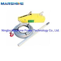 China Small Portable Lift Hand Cranked Rope Snatch Block Tackle Tightener Double Pulley for sale