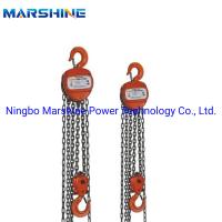 China Custom traction Manual Chain Pulley Block And Tackle Lifting Hoist for sale