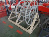 China Detachable 5 Ton Wire Cable Take Up Machine Winch Puller With Motor for sale