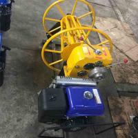 China Detachable 5 Ton Wire Cable Take Up Machine Winch Puller With Motor for sale