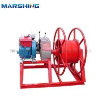 China Motorised Electrical Wire Cable Pulling Winch Machine Winch Precise for sale
