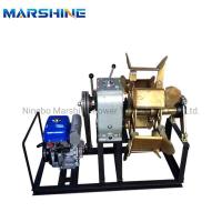 China Belt Drive Winch For Winding Wires Gasoline Electric Cable Within 3 Ton Capacity for sale