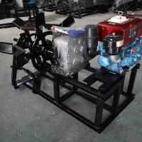 China Belt Drive Winch For Winding Wires Gasoline Electric Cable Within 3 Ton Capacity for sale