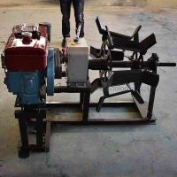 China Belt Drive Winch For Winding Wires Gasoline Electric Cable Within 3 Ton Capacity for sale