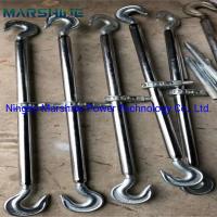 China Double Hook Wire Rope Steel Turnbuckle Tighteners For Commercial Applications for sale