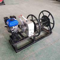 China 7kw Cable Take Up Machine pulling winch For Electric Power Construction for sale