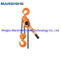 China 1-3 Strands Load Chain Hand Operated Lever Chain Hoist For Conductor Sagging Wrenching for sale