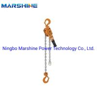 China 1-3 Strands Load Chain Hand Operated Lever Chain Hoist For Conductor Sagging Wrenching for sale