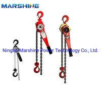 China 1-3 Strands Load Chain Hand Operated Lever Chain Hoist For Conductor Sagging Wrenching for sale
