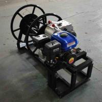 China Gasoline Engine Wire Rope Take Up Pulling Winch For Railway Construction for sale