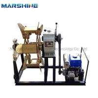 China Power Construction Diesel Gasoline Engine Big Drum Mobile Traction Cable Pulling Winch for sale