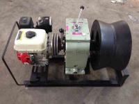China Fire/Flame Retardant Gasoline Engine Take-Up Winch Machine With Customized Options for sale