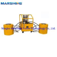 China 300 Tons Double Acting Hydraulic Cylinder Closed Height 260mm Package Gross Weight 10.000kg for sale
