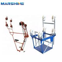 China Steel Conductor Inspection Trolley Bicycle Cart Bundle Line Cart For 400-500mm Distance for sale