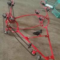 China Marshine Overhead Line Bicycle Trolley For Four Bundles Conductor Inspection and Design for sale