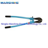 China Carbon Steel Material Manual Operated Wire Rope Cutter for sale