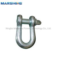 China Aerial Cable Stainless Steel D Shackle Heavy Duty 5mm for sale