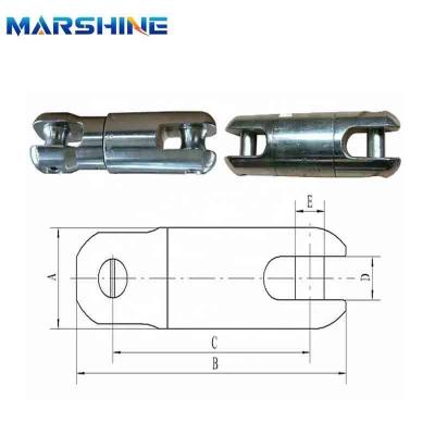 China Aluminum SLX Connect Pulling Wire Rope Cable Swivel Joint for sale