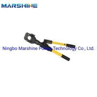 China 60kn Hydraulic Cable Cutter Aluminum Copper Wire Cutting Hand Tool 7.2KG Stroke 86mm for sale