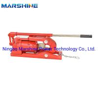 China Manual 75kn Hydraulic Steel Pipe Cutter for 10-48mm Diameter Hydraulic Crimping Tools for sale