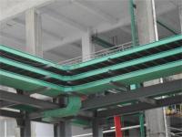 China Max. Working Load According to Specification Glass Fiber FRP or GRP Groove Cable Tray for sale
