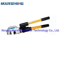 China 10 Ton Hydraulic Cable Crimper Hand Tool Metallurgy 9 Pairs Of Crimping Dies Included for sale