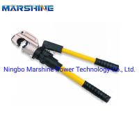 China 10 Ton Hydraulic Cable Crimper Hand Tool Metallurgy 9 Pairs Of Crimping Dies Included for sale